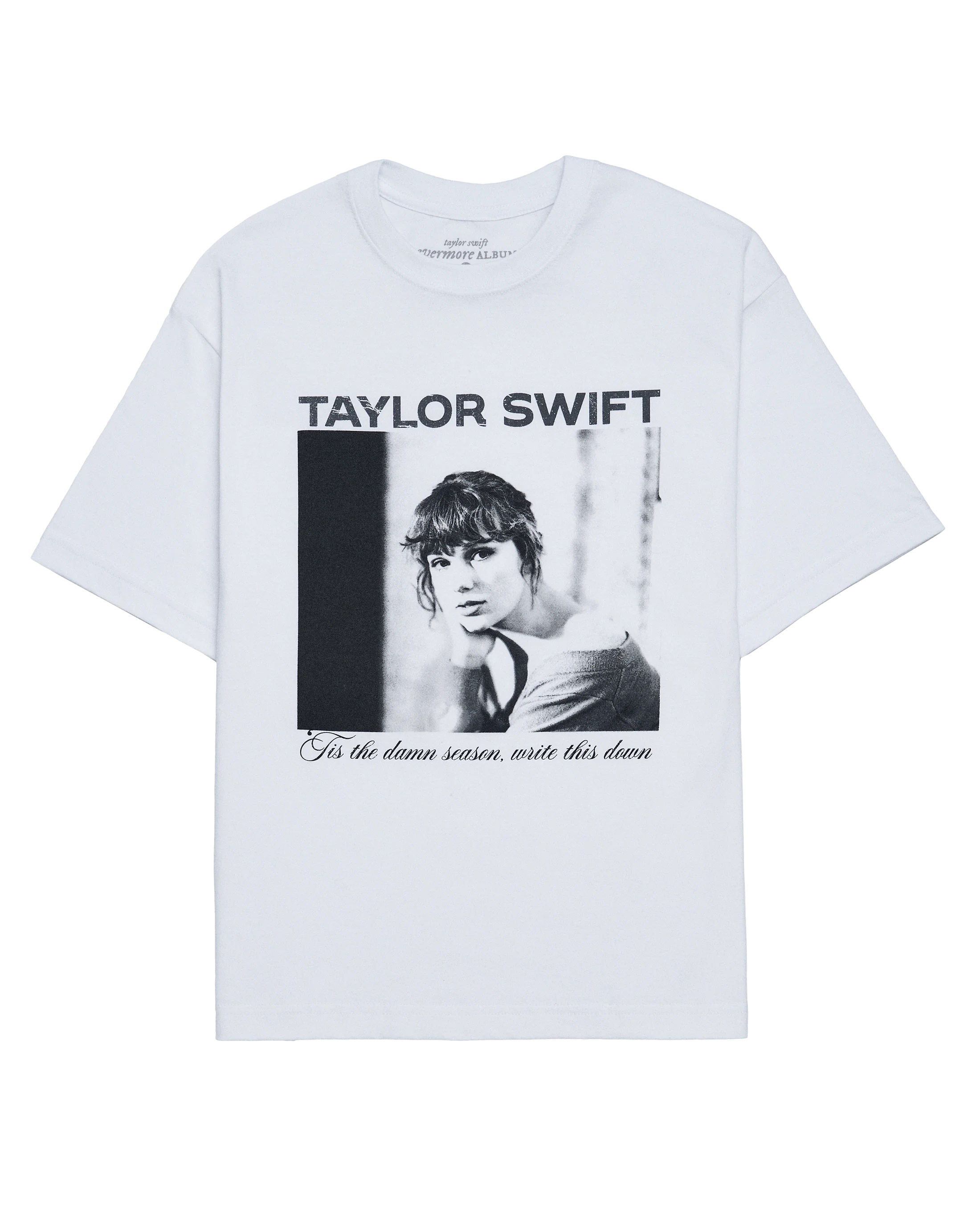 'Tis The Damn Season Write This Down T-Shirt – Taylor Swift UK Store