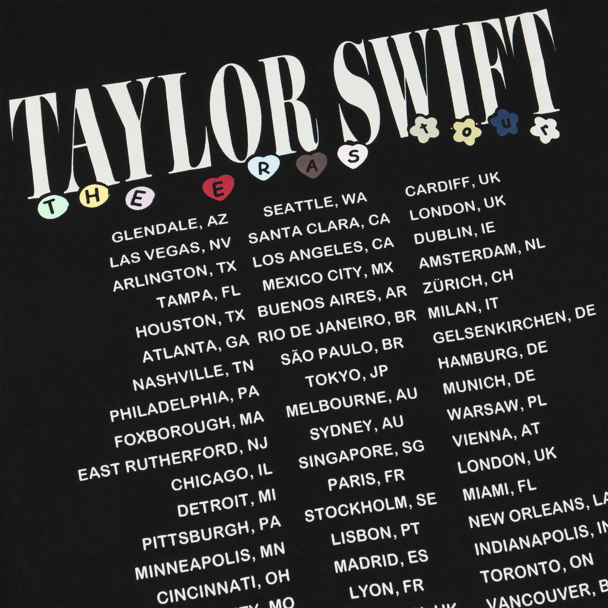 Taylor Swift | The Eras Tour Heart Hands Oversized Muscle Tank – Taylor ...