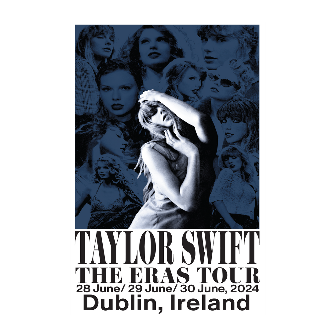 Taylor Swift The Eras Tour Dublin, Ireland Poster – Taylor Swift UK Store